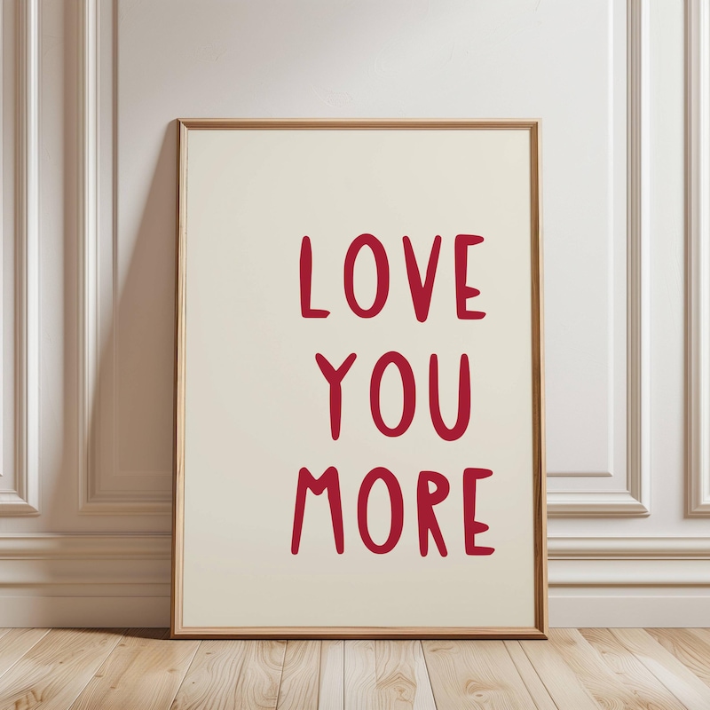 Love Print - Etsy