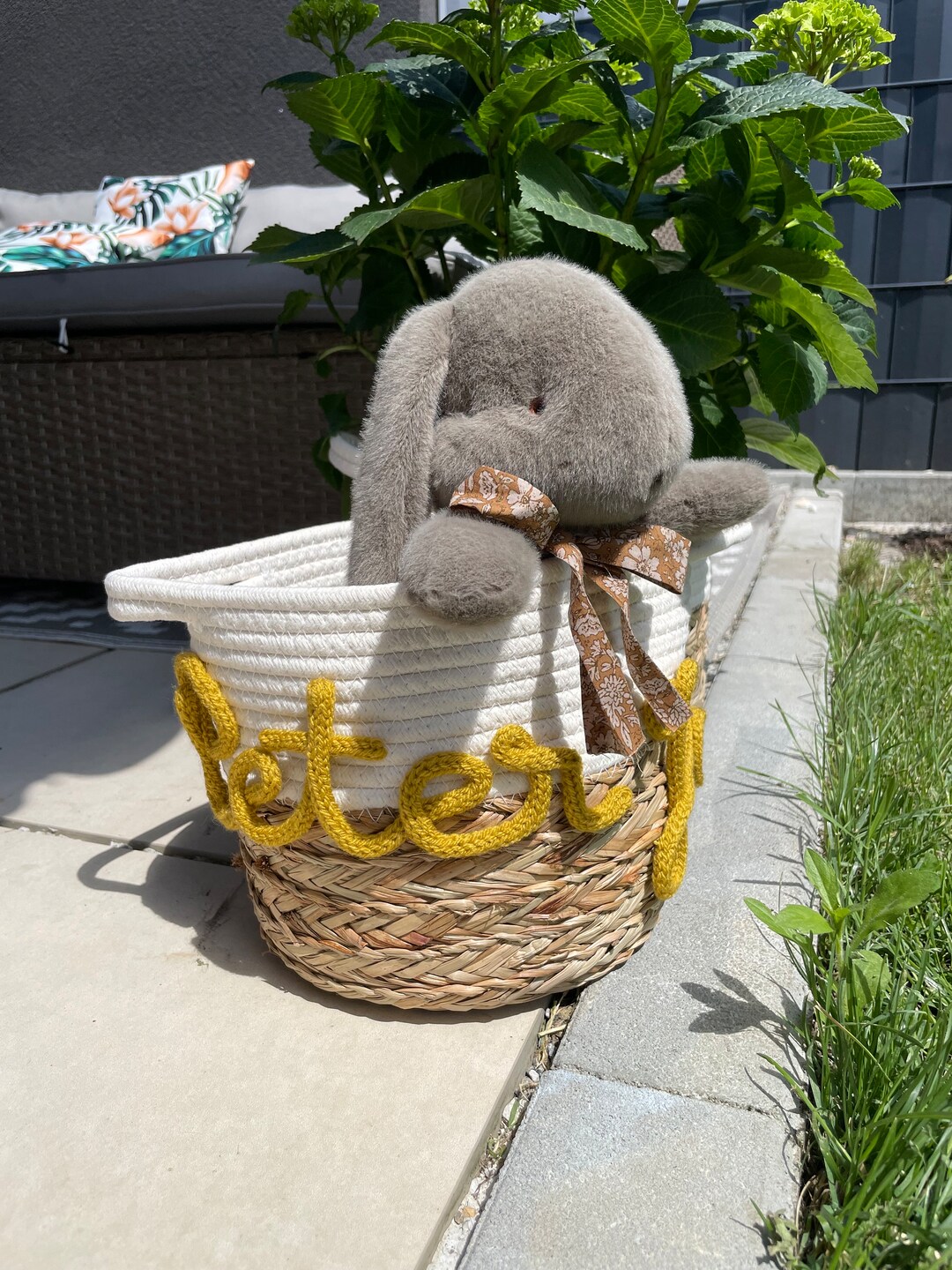 Personalised Storage Basket/nursery Basket/baby Gift Basket - Etsy