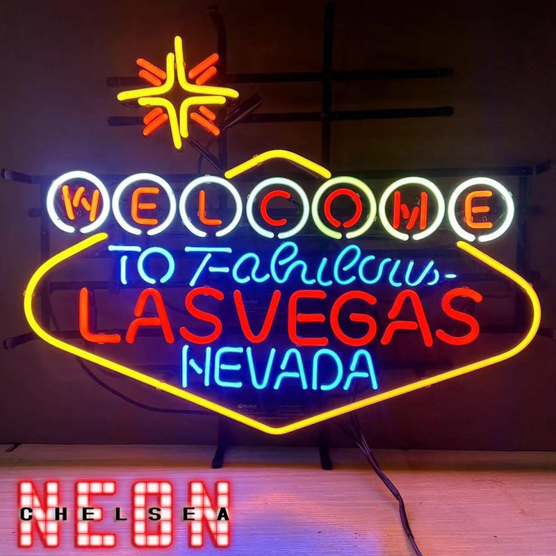 Real Glass Neon Sign - Etsy