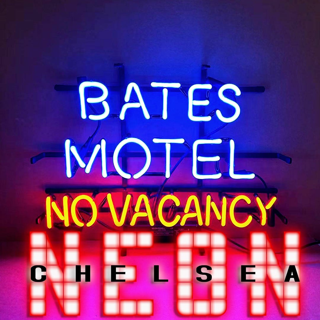 Bates Motel No Vacancy Neon Bar Sign Handmade Personalized Gifts for ...