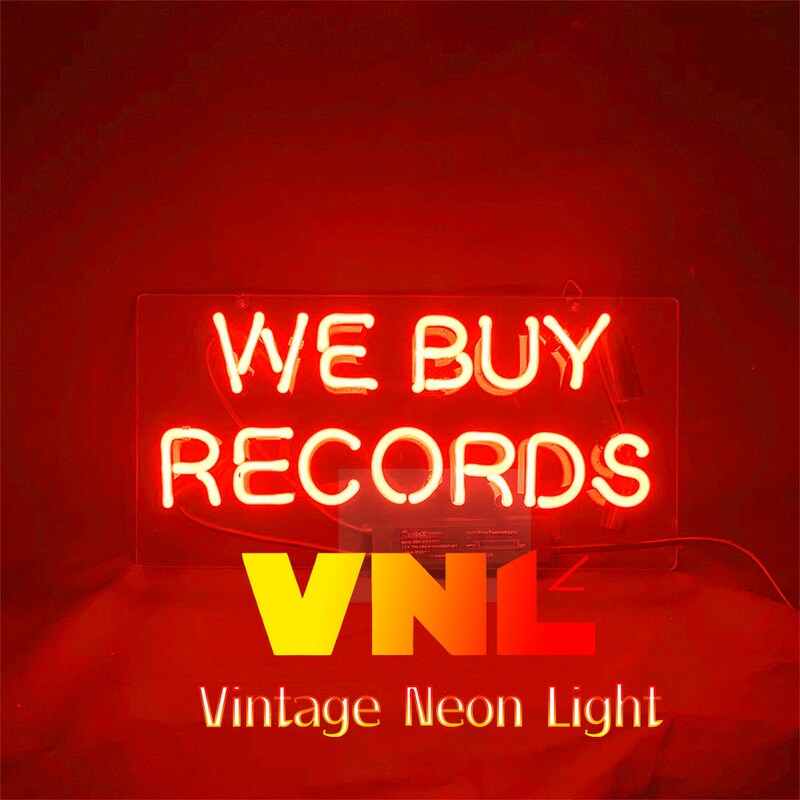 Real Glass Neon Sign - Etsy