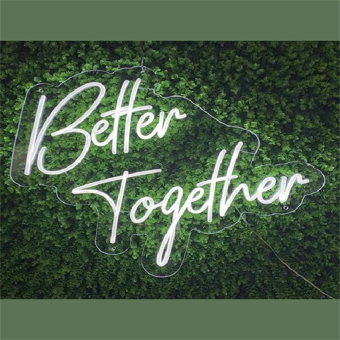 Custom Neon Sign Neon Name Sign LED Neon Light Sign Wedding Decor ...