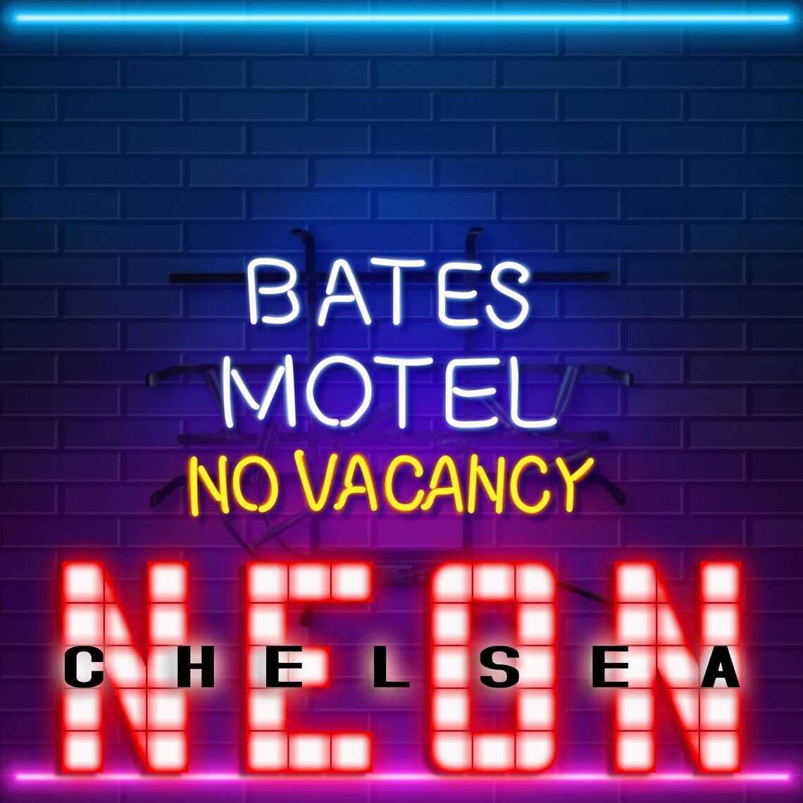 Bates Motel No Vacancy Neon Bar Sign Handmade Personalized Gifts for ...