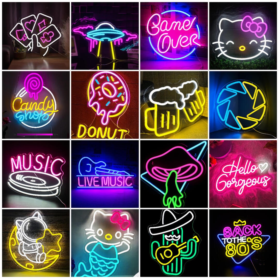 Custom Neon Sign Personalized Gifts Room Decor Home Decor Bar Decor ...
