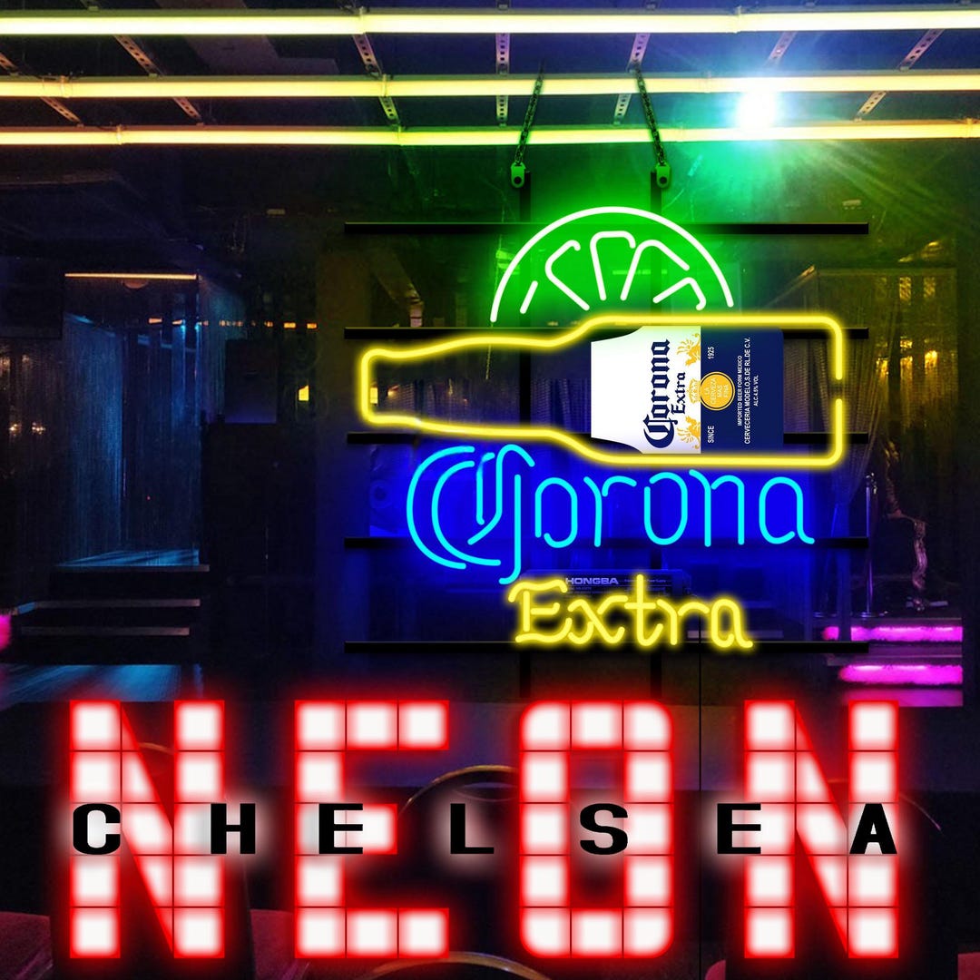 Corona Extra Parrot Wall Hanging Signs Neon Beer Sign Bar Decor ...