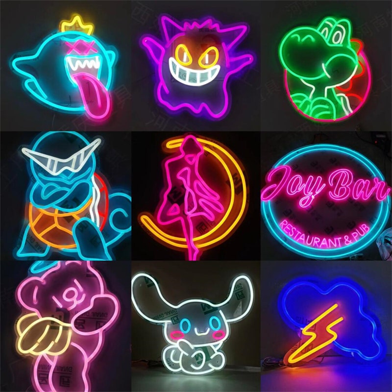 Cartoon Led Lamp - Etsy
