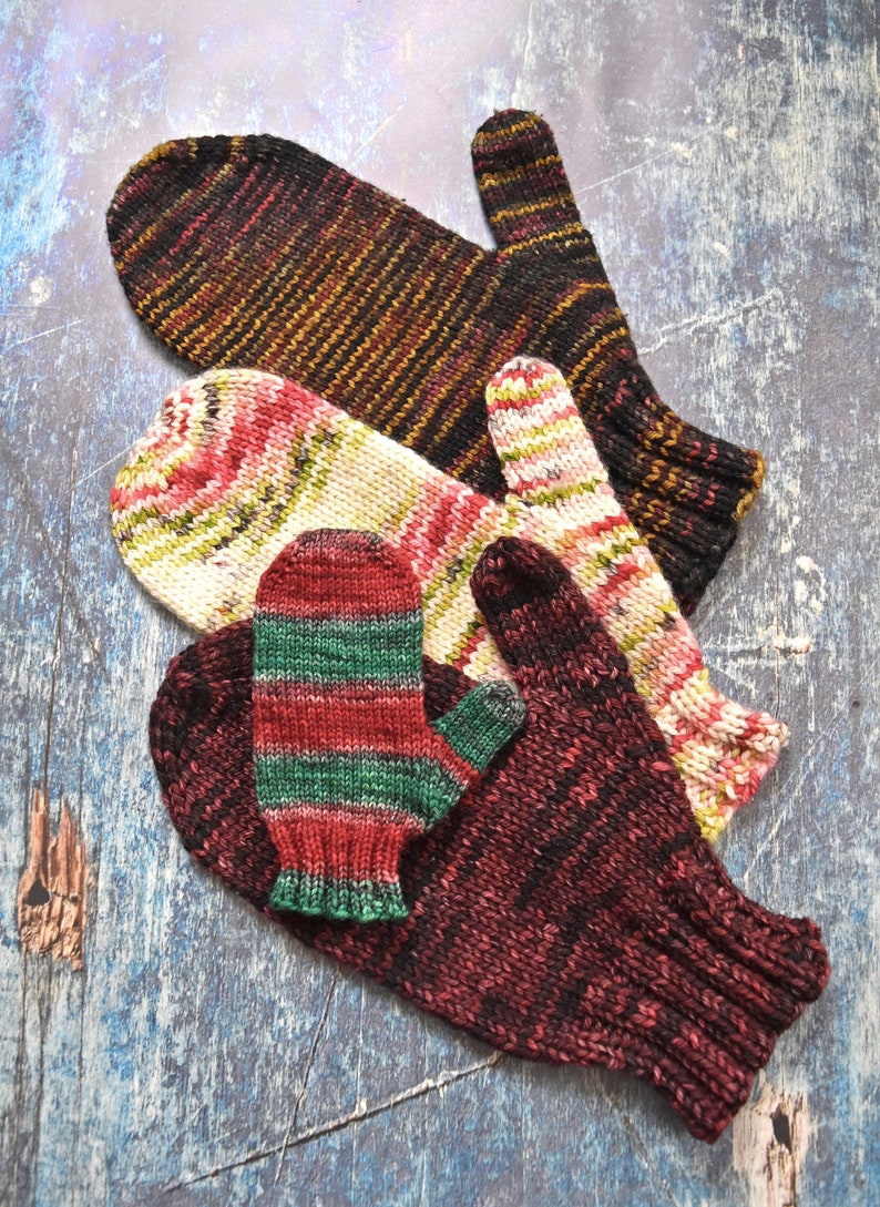 All Hands on Deck - a Top Down, Customizable Mitten Pattern - PDF ...
