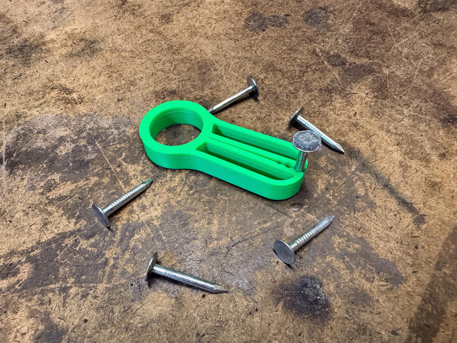 3D Printed Nail Holder Tool - Finger Saver for Hammering - Multi-color ...