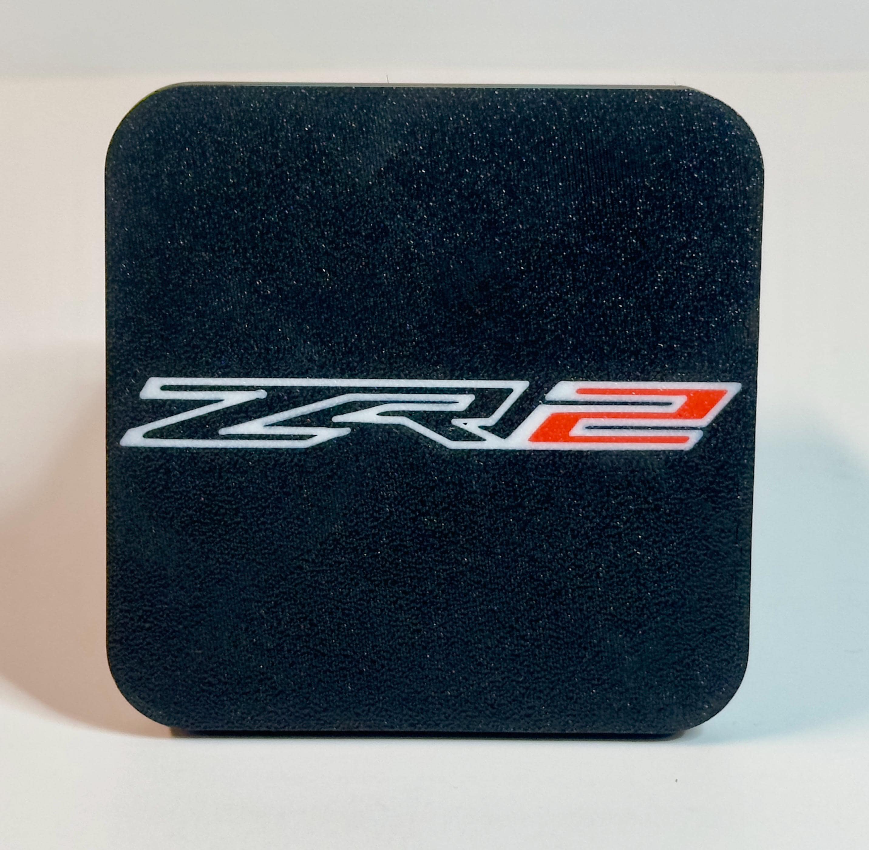 Chevy ZR2 Hitch Cover for 2" Receiver, Custom Trailer Hitch Plug, Truck ...
