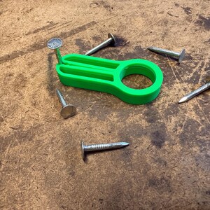 3D Printed Nail Holder Tool - Finger Saver for Hammering - Multi-color ...