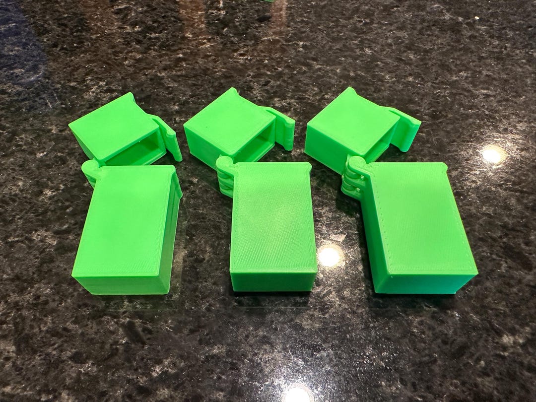 Compact Utility Knife Blade Holder Flip Open Durable PLA Plastic 2 Pack ...