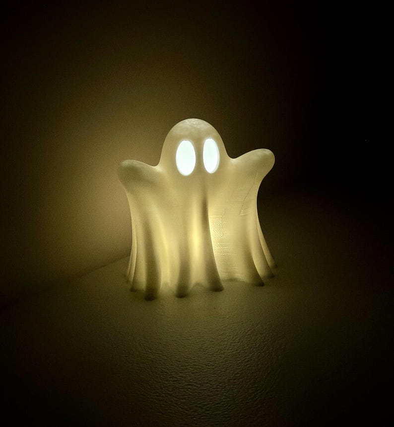 Halloween Ghost Light Decoration Tea Light, Holiday Decor, Halloween ...