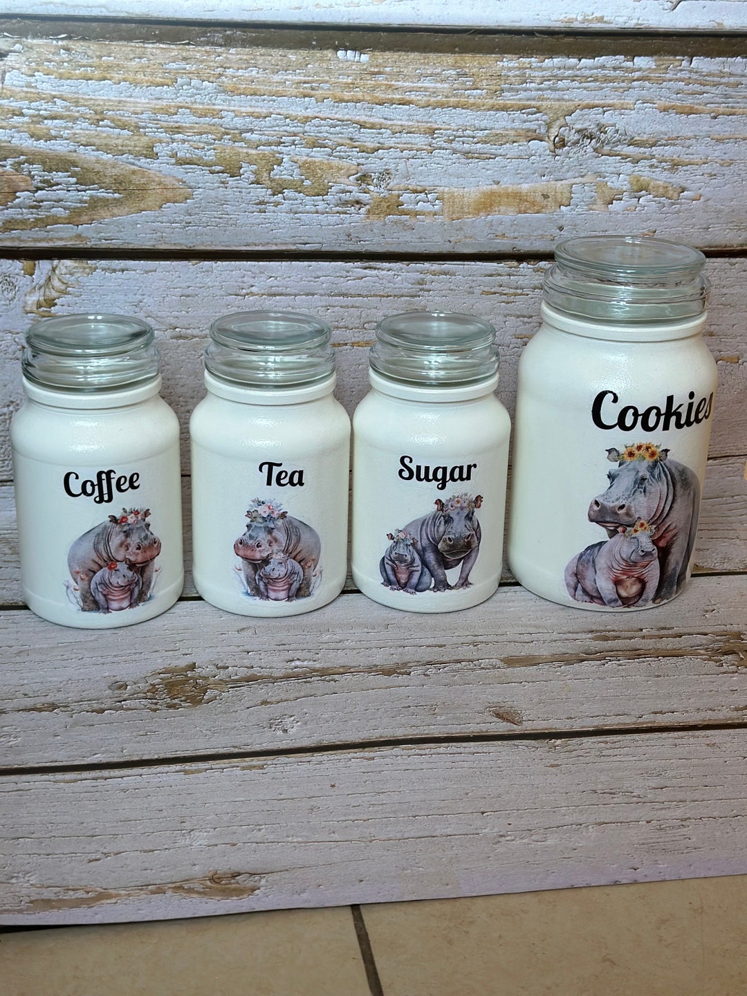 Set of Hand Made Jars - Etsy