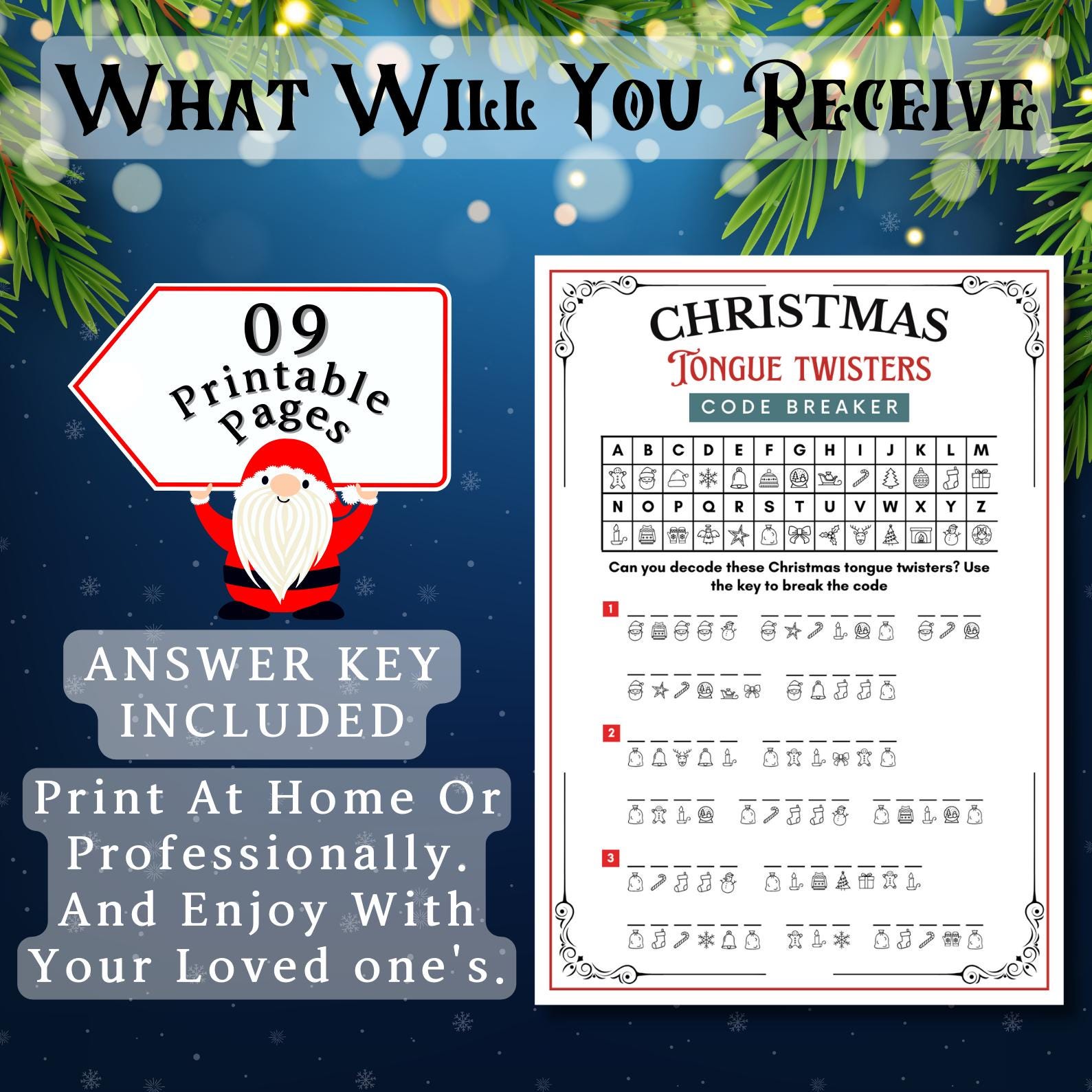 Christmas Comprehension Christmas Reading Comprehension Christmas ...