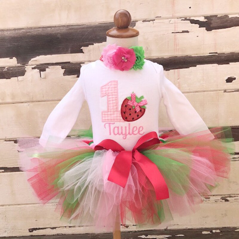 Strawberry Tutu - Etsy