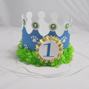 Boy Dog Crown Puppy Birthday Party Hat Photo Prop Gotcha Day - Etsy