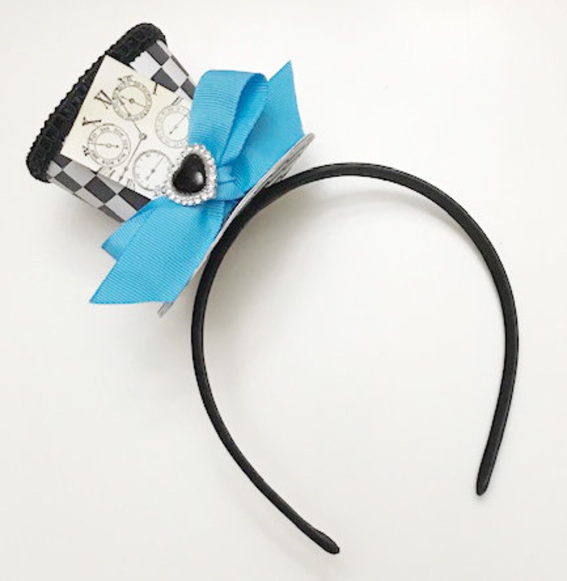 Alice in Wonderland Inspired Mini Top Hat Headband Steampunk - Etsy