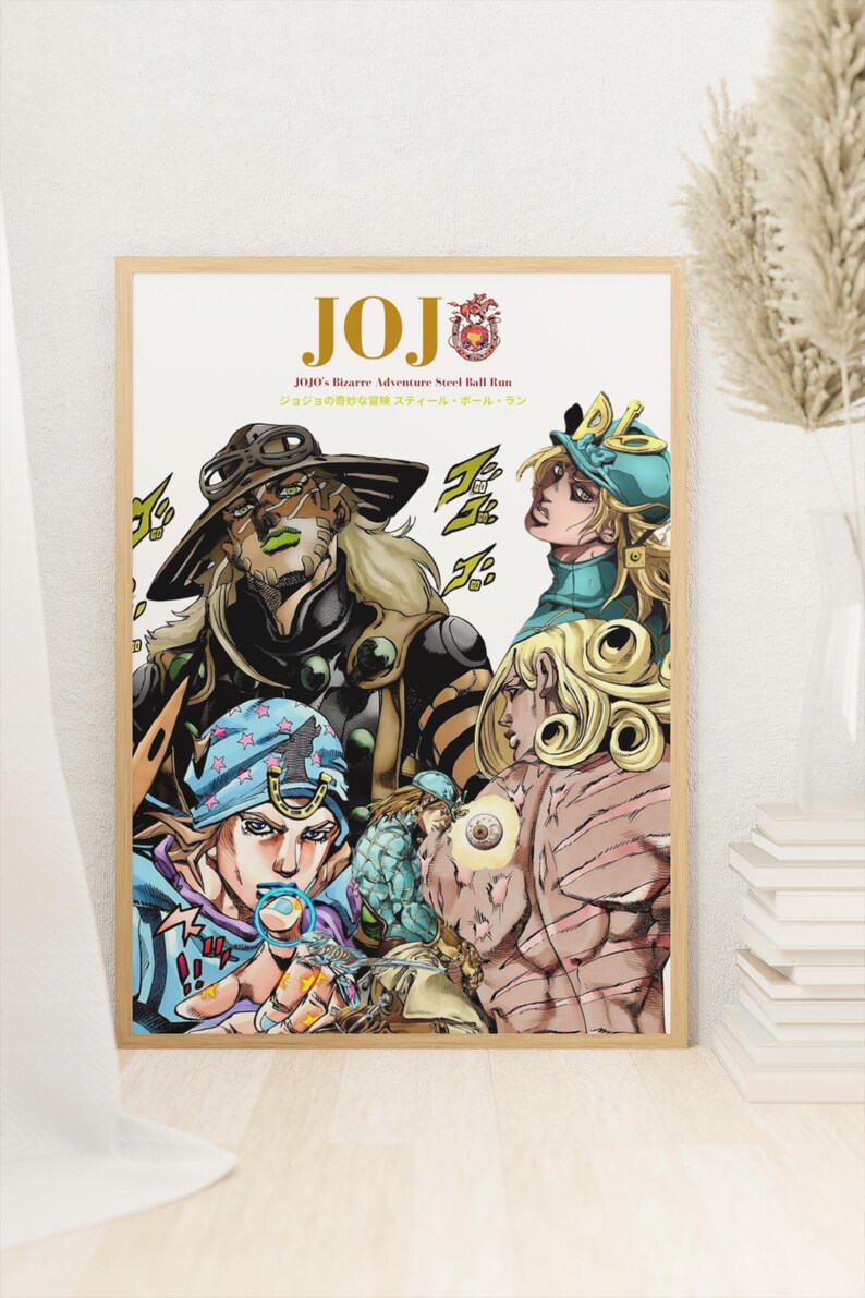 Poster Jojos Bizarre Adventure, Png Jojos, Regalo Anime, Arte ...