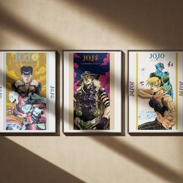 Jojo Manga Panel - Etsy
