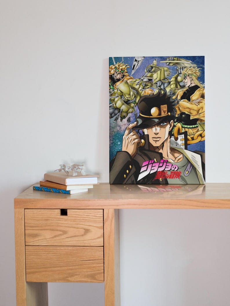 Poster De Jojos Bizarre Adventure, Arte De Pared Anime, Decoración De ...
