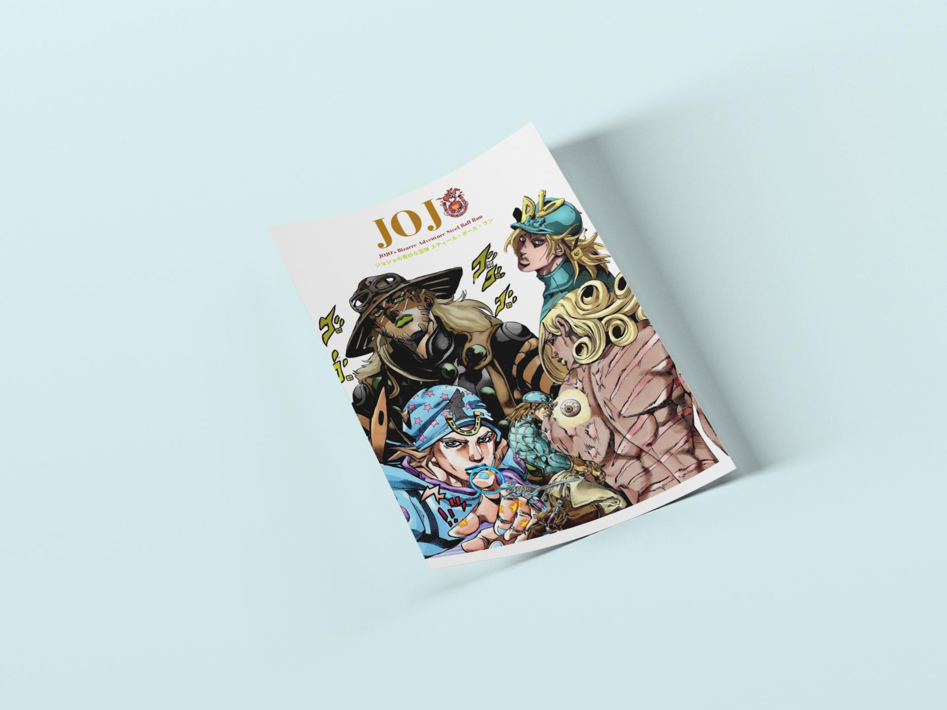 Poster Jojos Bizarre Adventure, Png Jojos, Regalo Anime, Arte ...