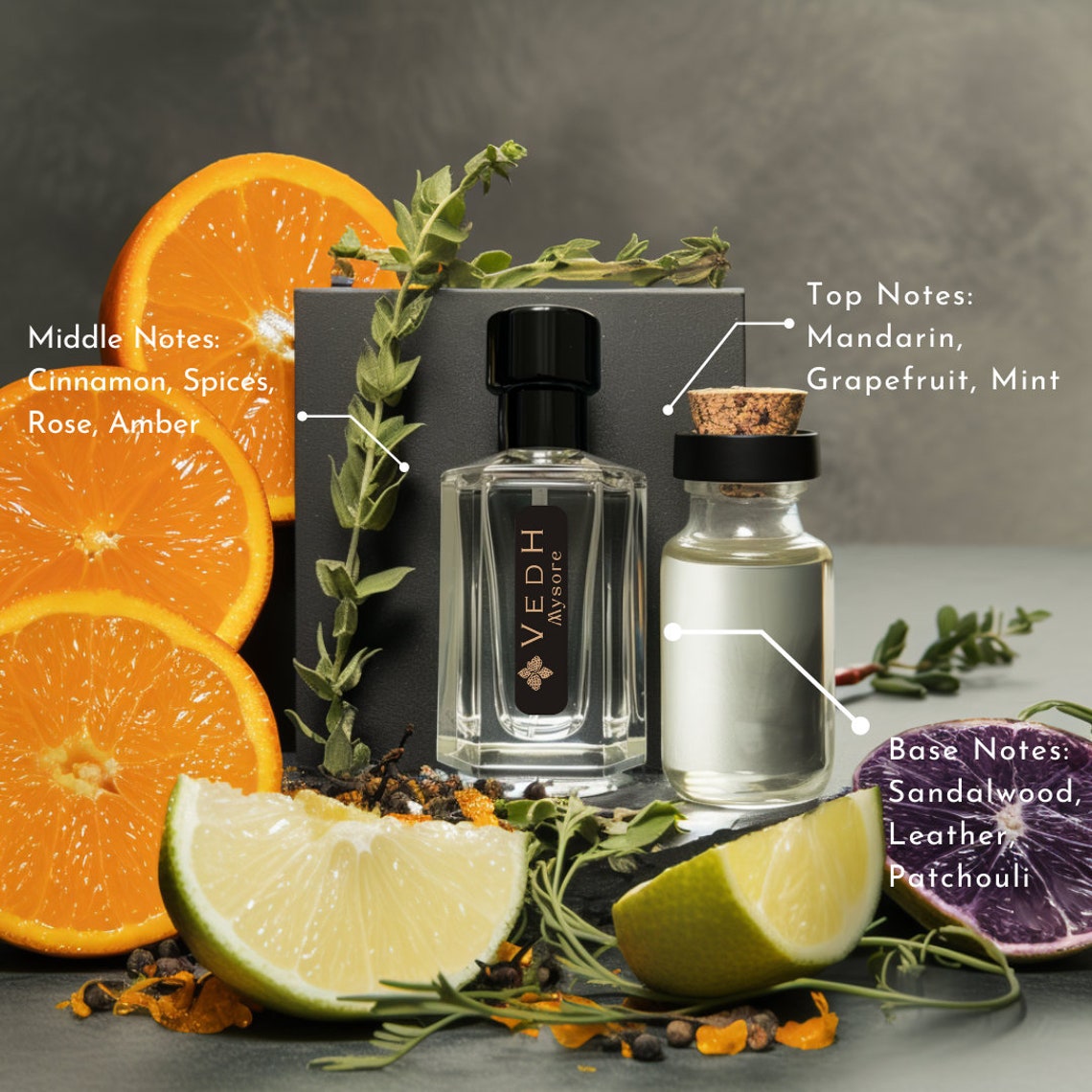 MYSORE Luxurious Attar Perfume Oil Clean, Artisanal, Gender-neutral Scent Vegan, Cruelty-free ...