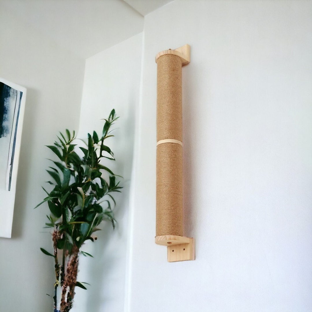 Cat Scratching Post for Walls Cat Scratcher Modern Cat Furniture Wall ...