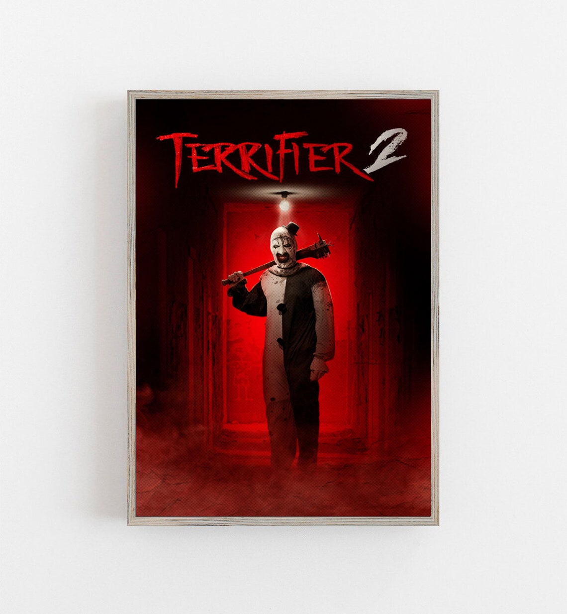 Terrifier 2 2022 Horror Movie Poster Canvas Matte Silk A1 A2 A3 A4 A5 ...