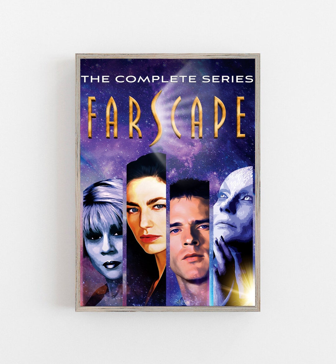 Farscape 1999 TV Show Cover Poster Canvas Matte Silk A1 A2 A3 A4 A5 A6 ...