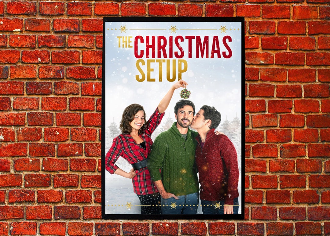 The Christmas Setup 2020 Movie Poster Canvas Matte Silk A1 A2 A3 A4 A5 ...