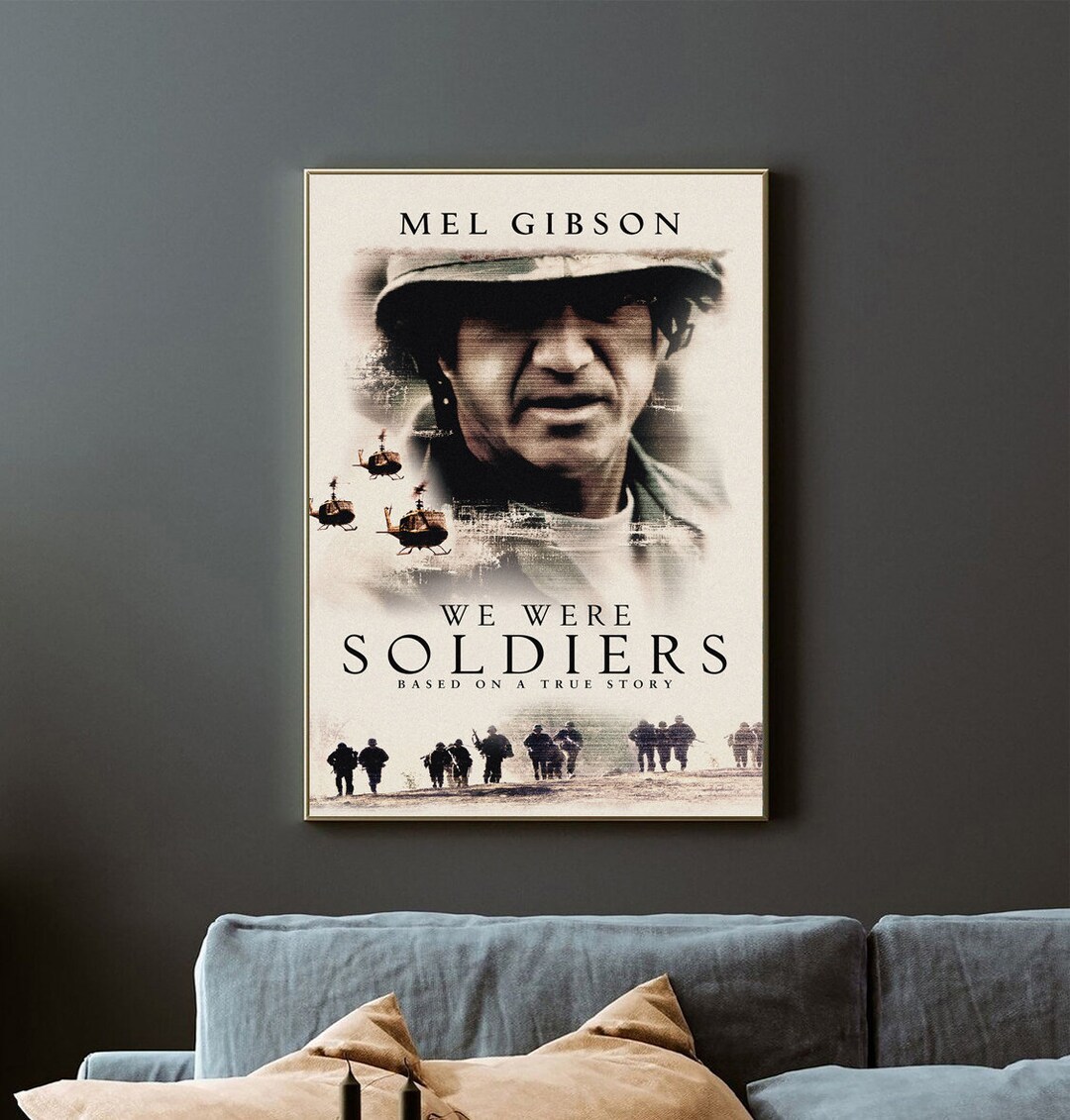 We Were Soldiers 2002 Movie Poster Canvas Matte Silk A1 A2 A3 A4 A5 A6 ...
