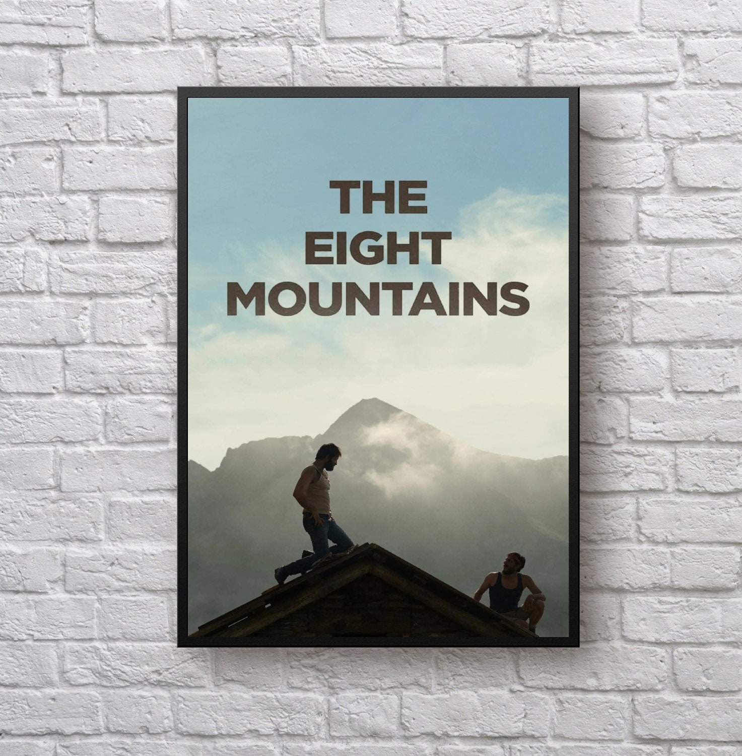 The Eight Mountains 2022 Movie Poster Canvas Matte Silk A1 A2 A3 A4 A5 ...