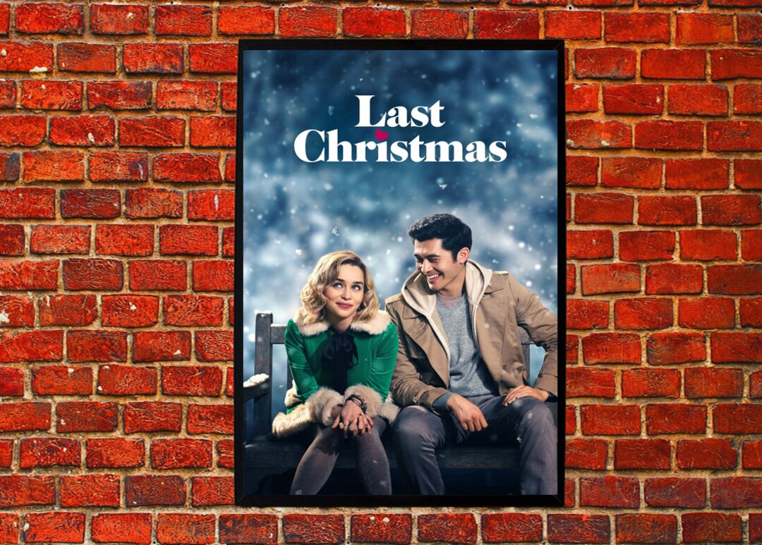 Last Christmas 2019 Movie Cover Poster Canvas Matte Silk A1 A2 A3 A4 A5 ...