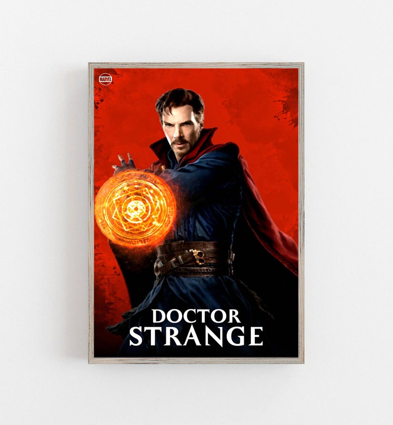 Doctor Strange 2016 Movie Poster Canvas Matte Silk A1 A2 A3 A4 A5 A6 ...