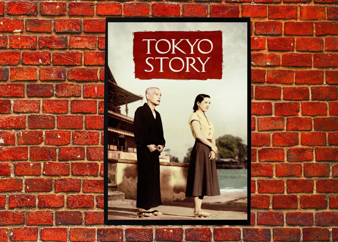 Tokyo Story 1953 Movie Cover Poster Canvas Matte Silk A1 A2 A3 A4 A5 A6 11х17 18Х24 24Х36 Inches ...