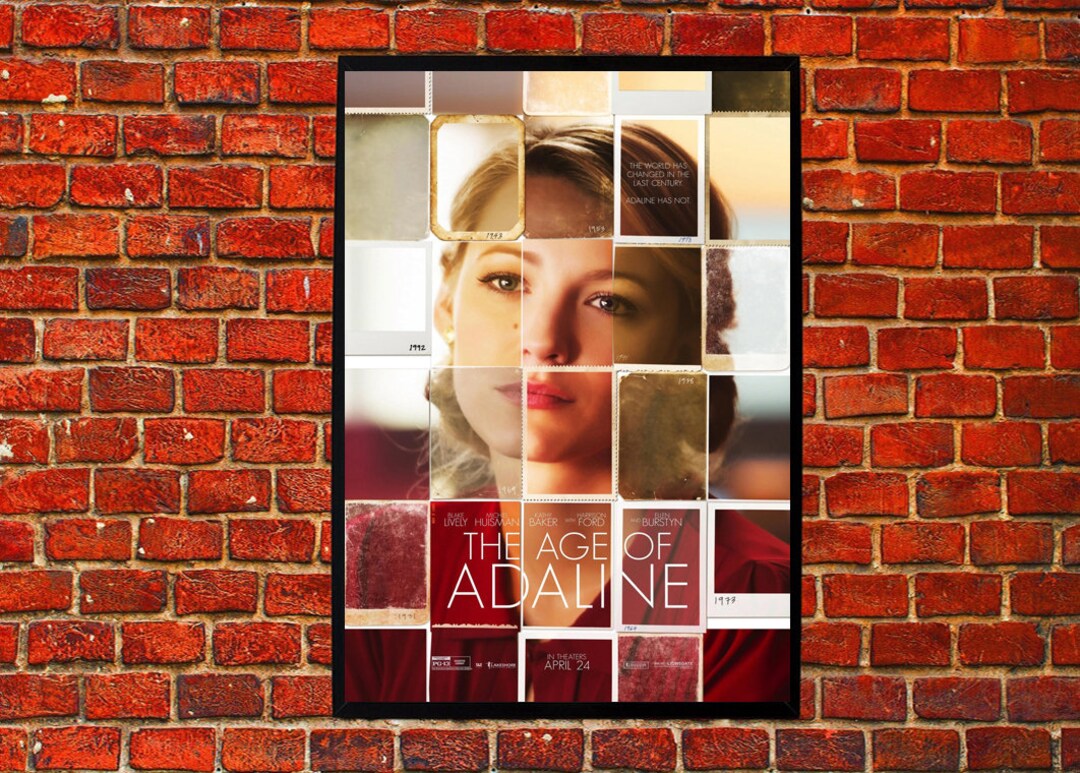The Age of Adaline 2015 Movie Poster Canvas Matte Silk A1 A2 A3 A4 A5 ...