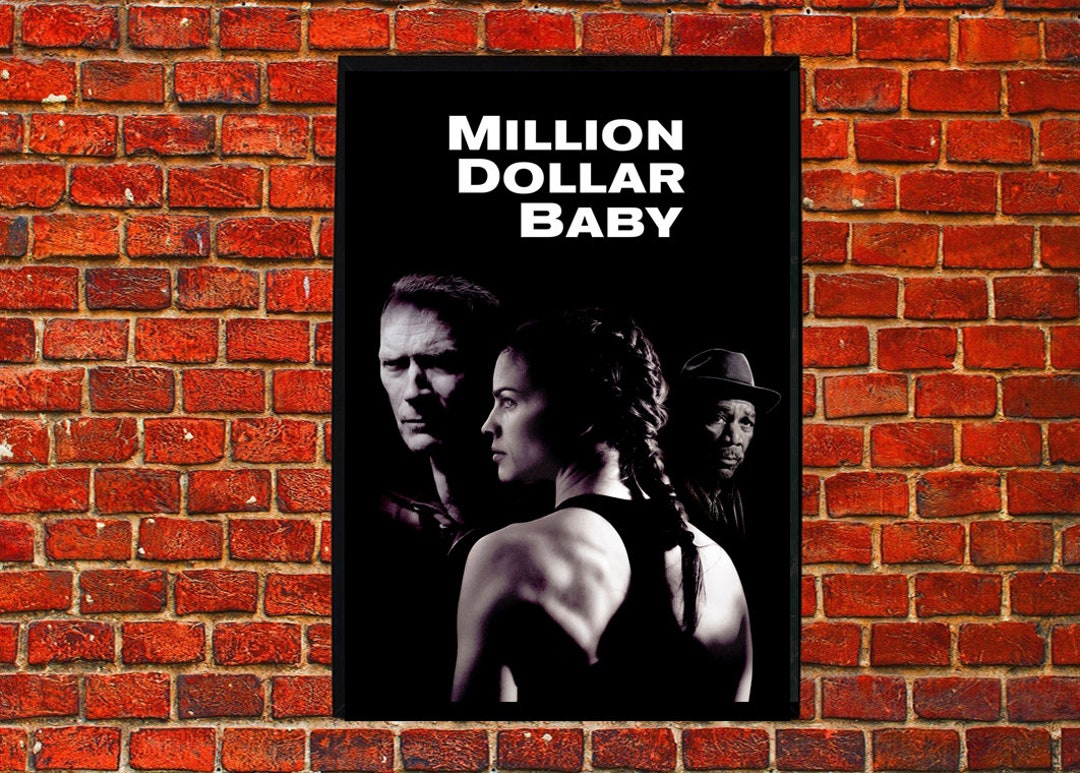 Million Dollar Baby 2004 Movie Poster Artwork Canvas Matte Silk A1 A2 ...