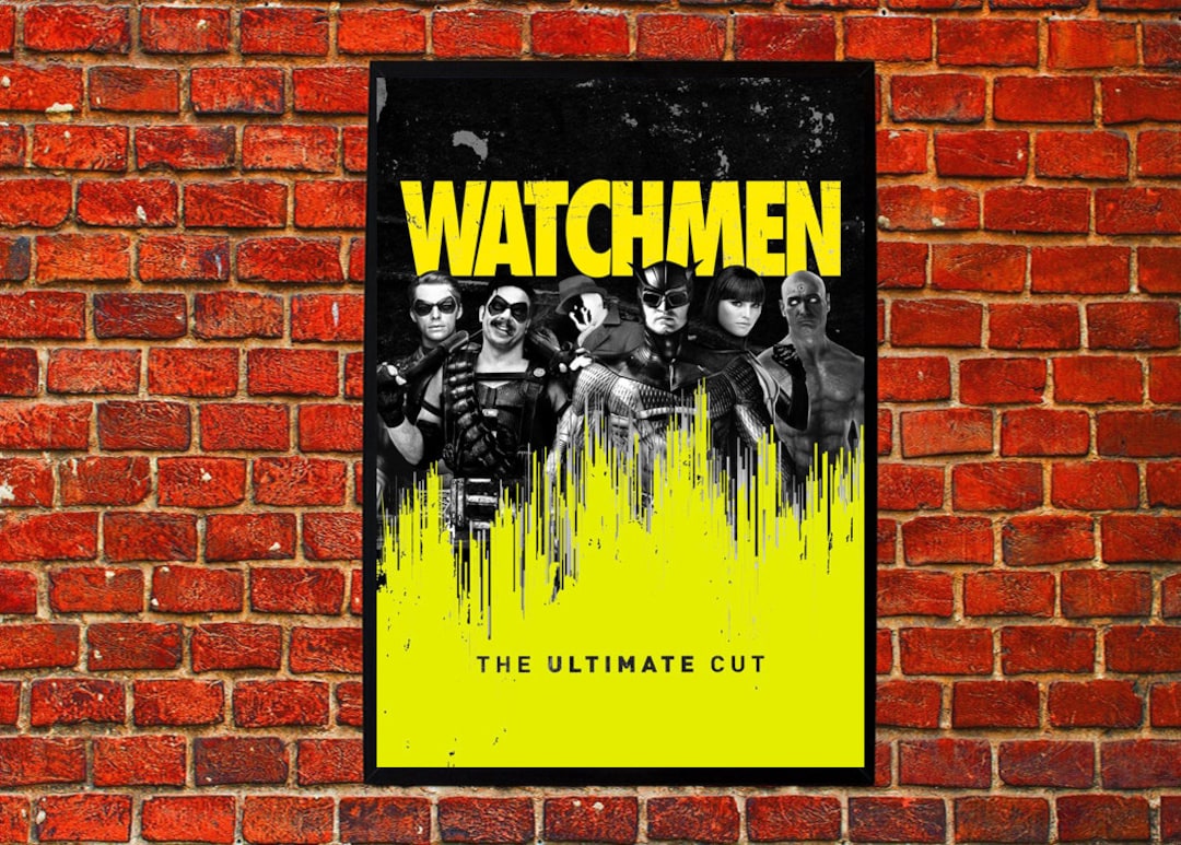 Watchmen 2009 Superhero Movie Poster Canvas Matte Silk A1 A2 A3 A4 A5 ...