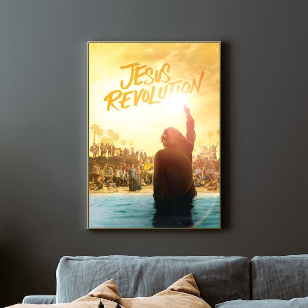 Jesus Revolution Movie Poster - Etsy