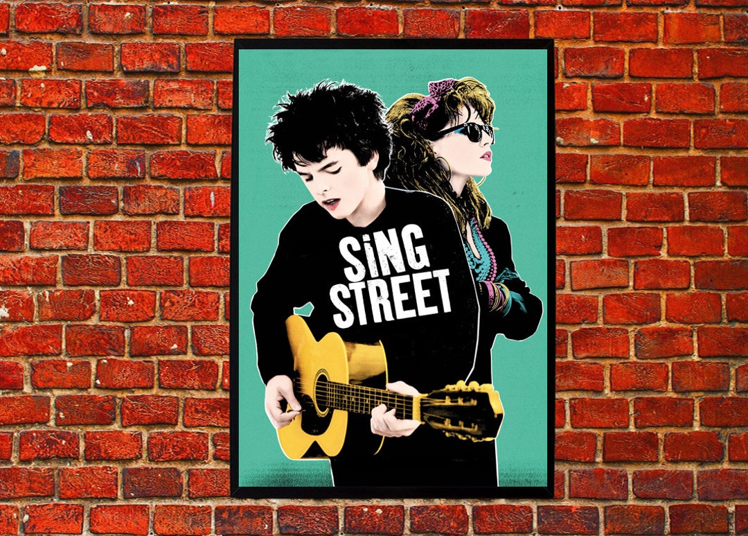 Sing Street 2016 Movie Cover Poster Canvas Matte Silk A1 A2 A3 A4 A5 A6 ...