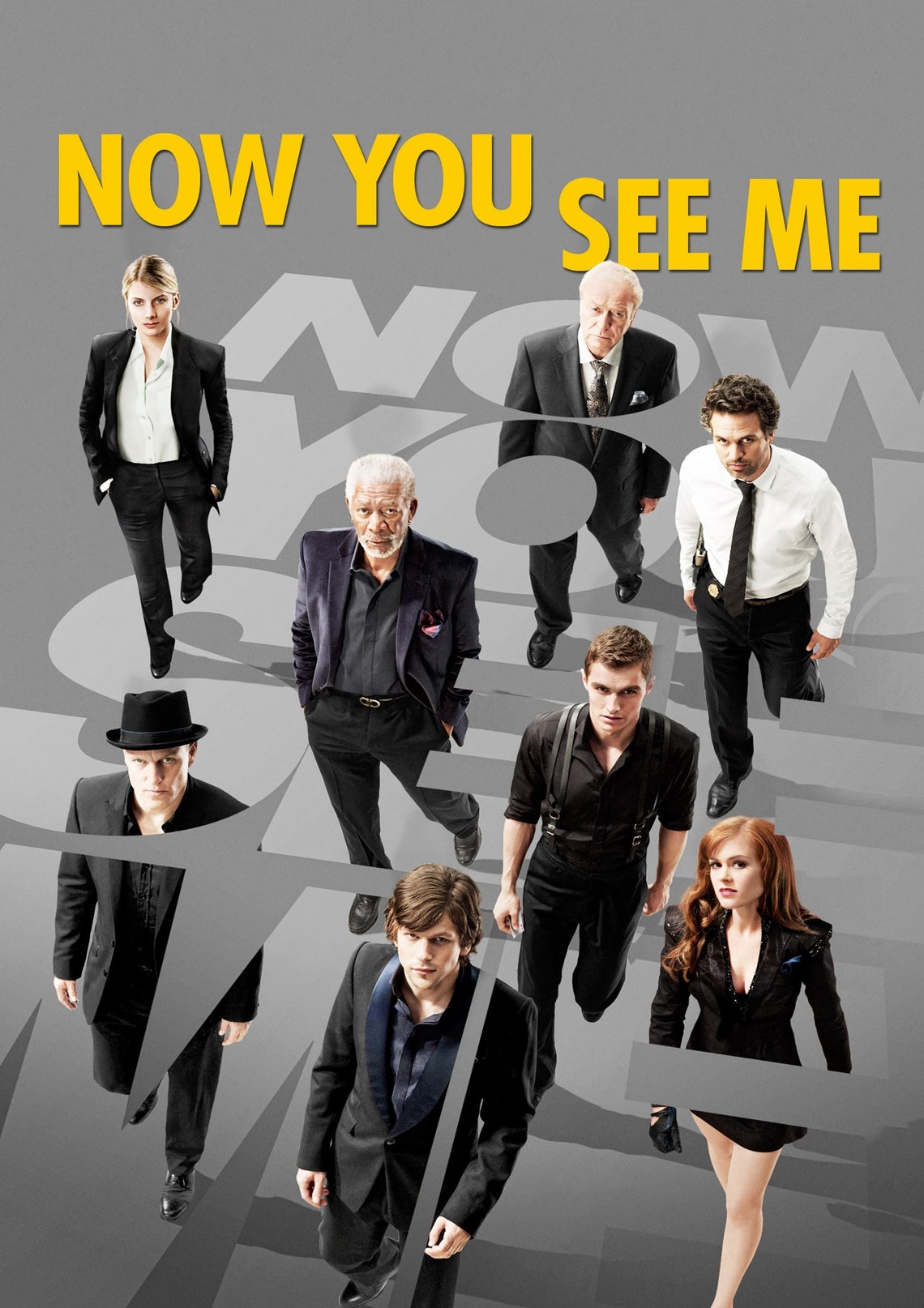 Now You See Me 2013 Movie Cover Poster Canvas Matte Silk A1 A2 A3 A4 A5 A6 11х17 18Х24 24Х36 ...