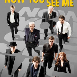 Now You See Me 2013 Movie Cover Poster Canvas Matte Silk A1 A2 A3 A4 A5 ...