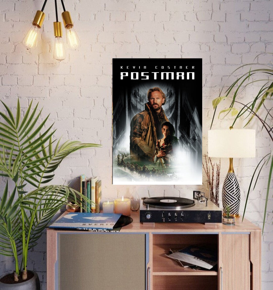 The Postman 1997 Movie Cover Poster Canvas Matte Silk A1 A2 A3 A4 A5 A6 ...
