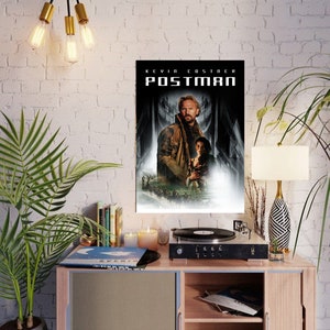 The Postman 1997 Movie Cover Poster Canvas Matte Silk A1 A2 A3 A4 A5 A6 ...