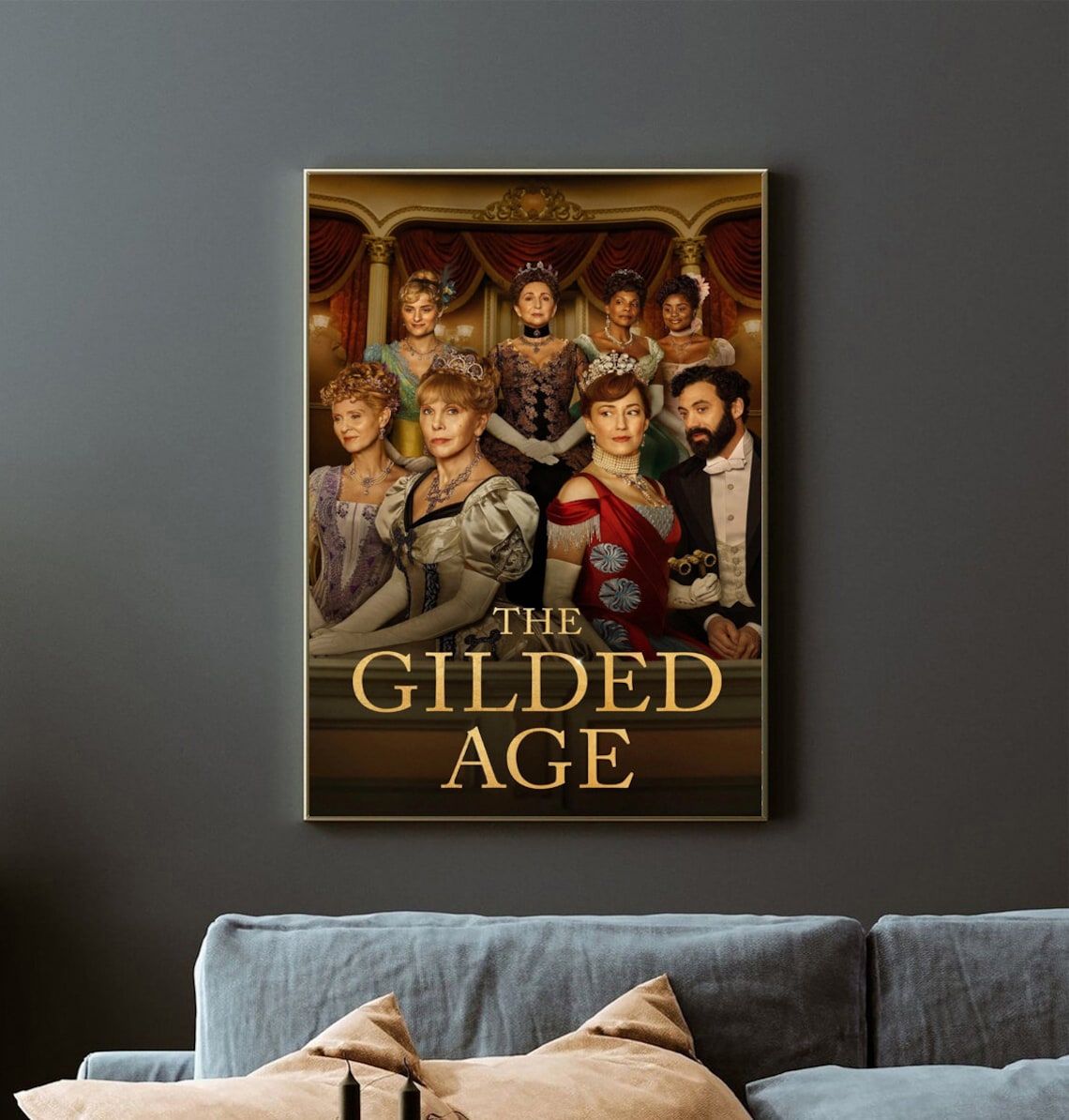 The Gilded Age 2022 TV Series Poster Canvas Matte Silk A1 A2 A3 A4 A5 ...