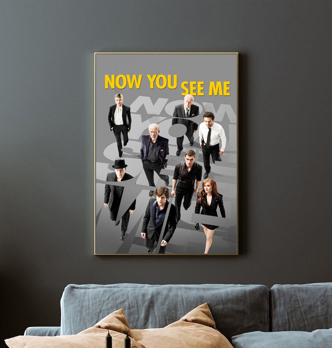 Now You See Me 2013 Movie Cover Poster Canvas Matte Silk A1 A2 A3 A4 A5 ...