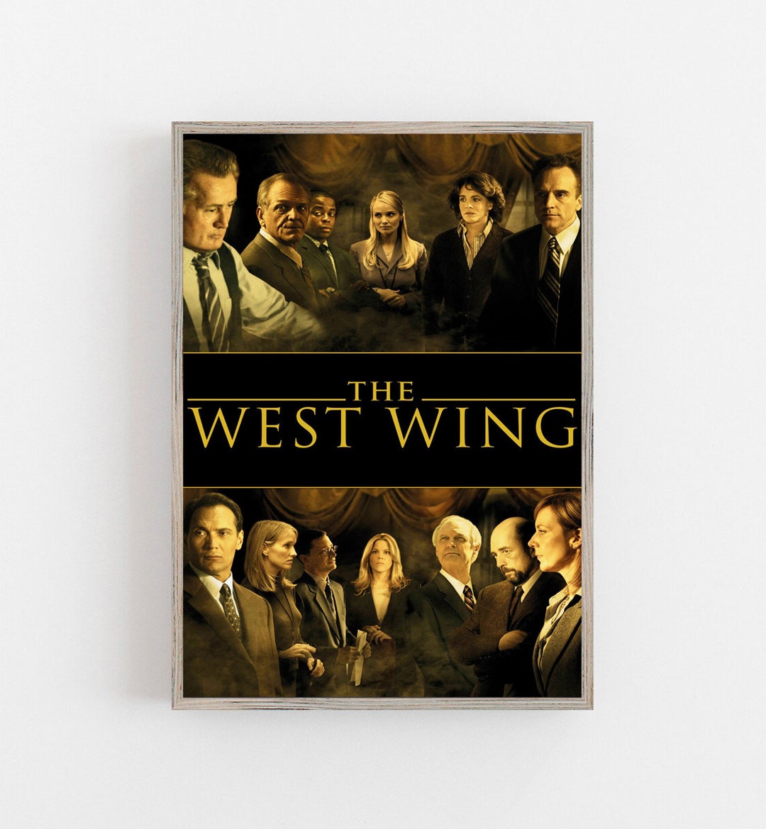 The West Wing 1999 TV Series Cover Poster Canvas Matte Silk A1 A2 A3 A4 ...