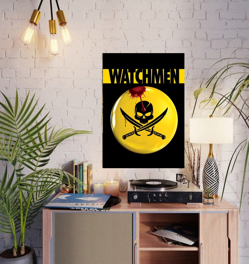 Watchmen 2009 Movie Artwork Cover Poster Canvas Matte Silk A1 A2 A3 A4 ...