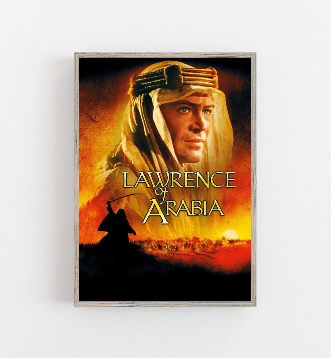 Lawrence of Arabia 1962 Movie Poster Canvas Matte Silk A1 A2 A3 A4 A5 ...