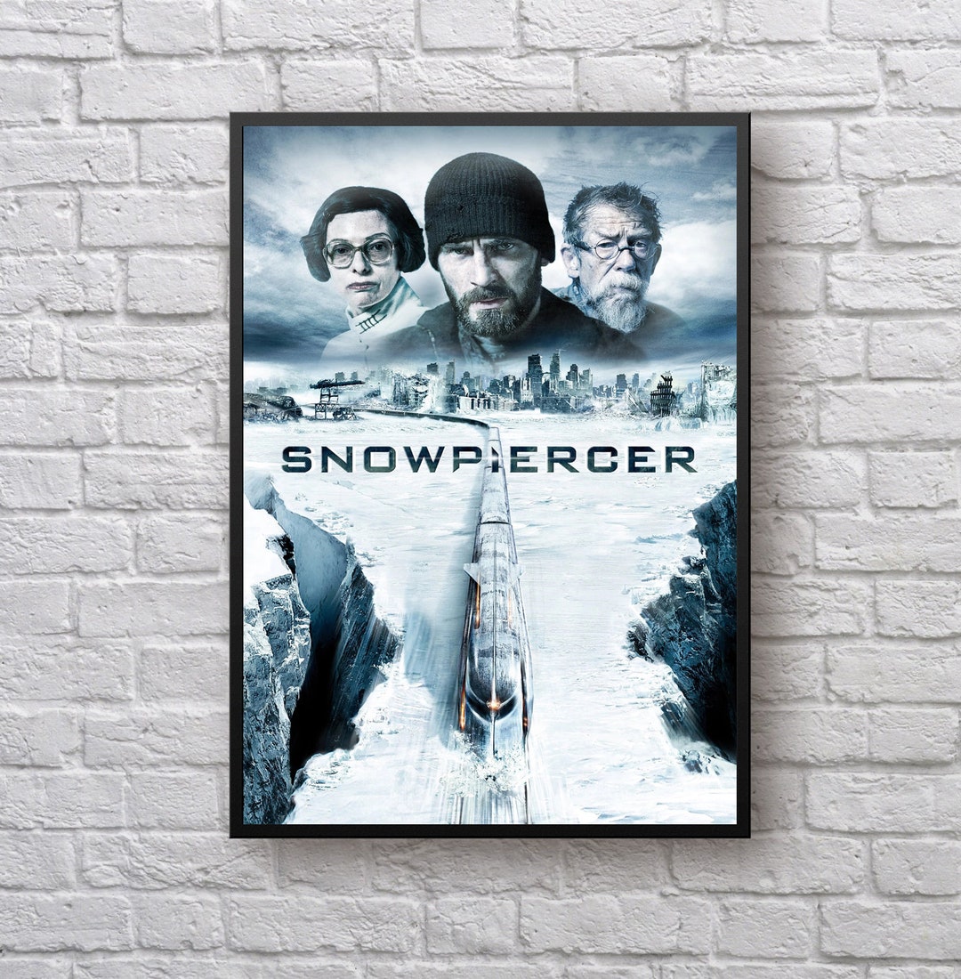 Snowpiercer 2013 Movie Artwork Poster Canvas Matte Silk A1 A2 A3 A4 A5 ...